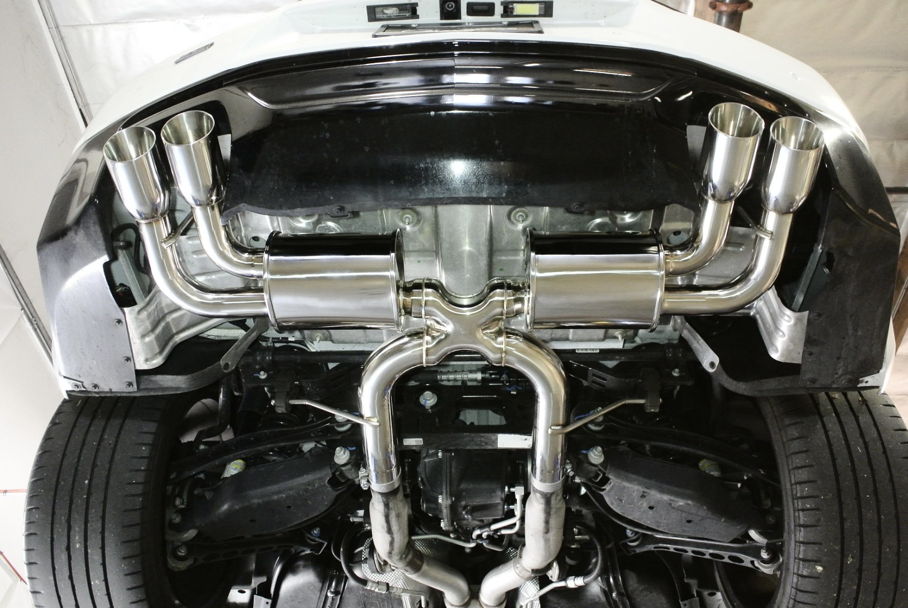 Chevrolet Camaro SS 2016-2023 Exhaust System (Stainless Quad Tip) – MR ...