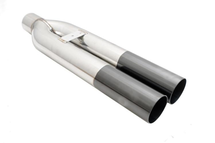Universal Dual 3″ VIP Exhaust Tip “Blast Pipe” Style (weld-on ...