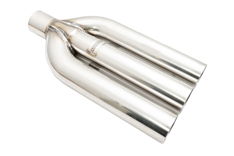 Universal Triple 3″ VIP Exhaust Tip “Blast Pipe” Style (weld-on ...