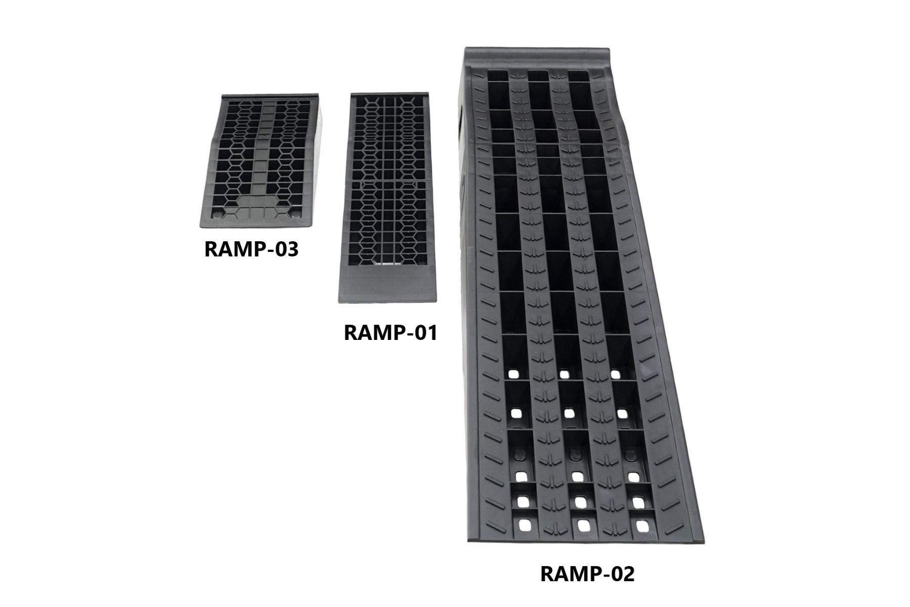 Single Piece 2.5 Ton Drive-On Ramps (Set of 2) – MR-RAMP-03 – Megan Racing