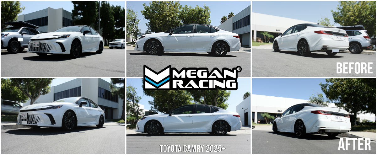 Toyota Camry 2025+ (FWD Only) Lowering Springs – MR-LS-TCA25 – Megan Racing